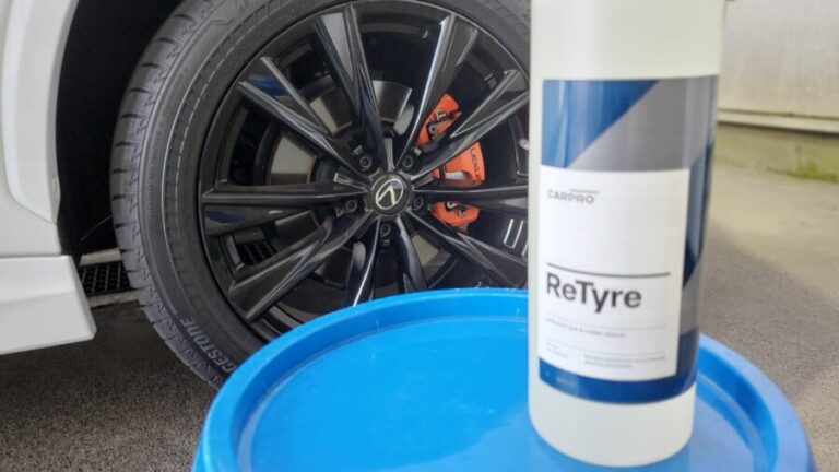 【洗車アイテム】愛車のお洒落は足元から！CAR PROのReTyreでタイヤの黒々さを取り戻す！ | maaz-blog