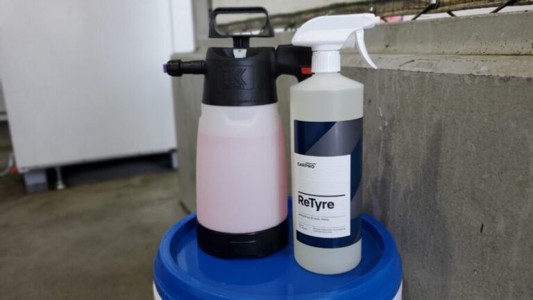 【洗車アイテム】愛車のお洒落は足元から！CAR PROのReTyreでタイヤの黒々さを取り戻す！ | maaz-blog
